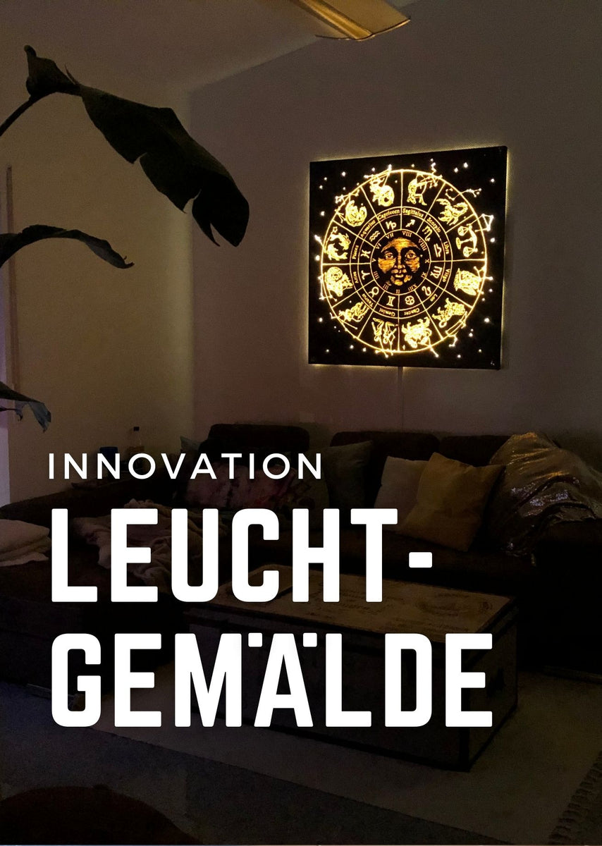 Die Kunst des Leuchtens: Erlebe die Magie der Leuchtgemälde – Scribblezone
